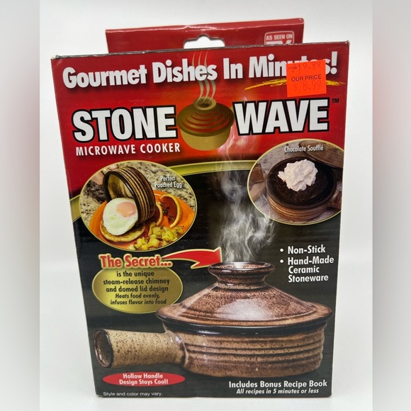 As Seen On TV | Kitchen | As Seen On Tv Stone Wave Microwave Nonstick ...